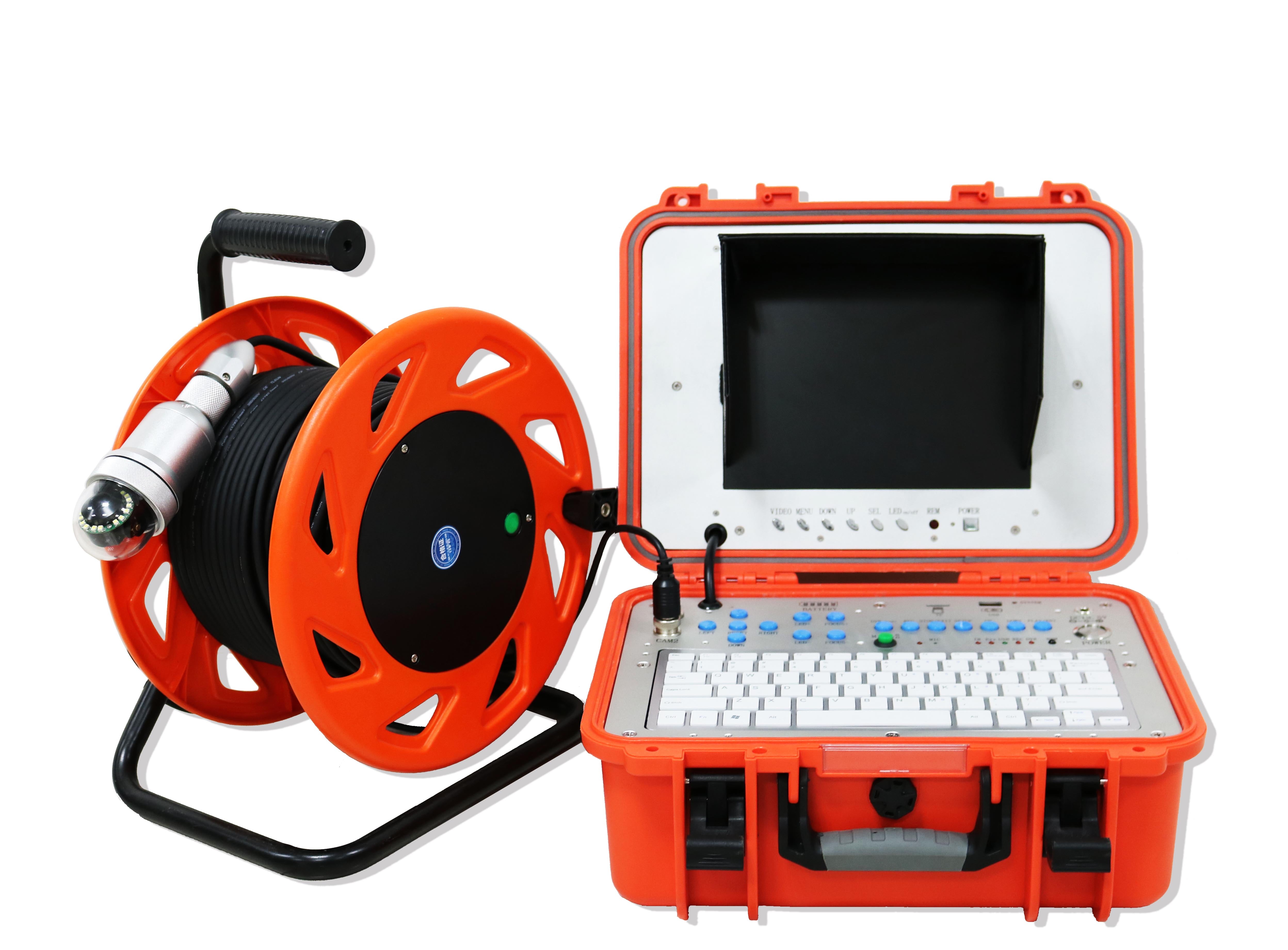 2" Pan-Tilt Chimney Camera 200 FT with Advanced Multifunctional Contro